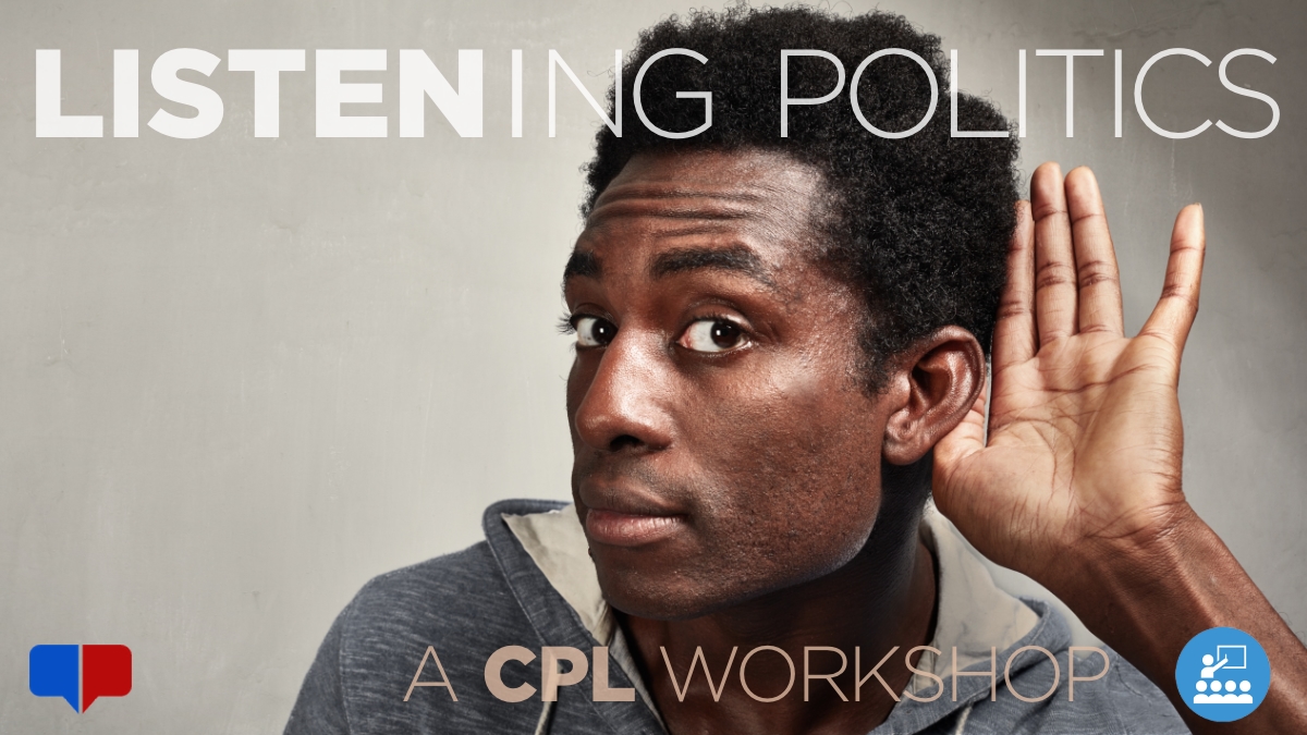 Workshop: Listening Politics – Citizen Connect